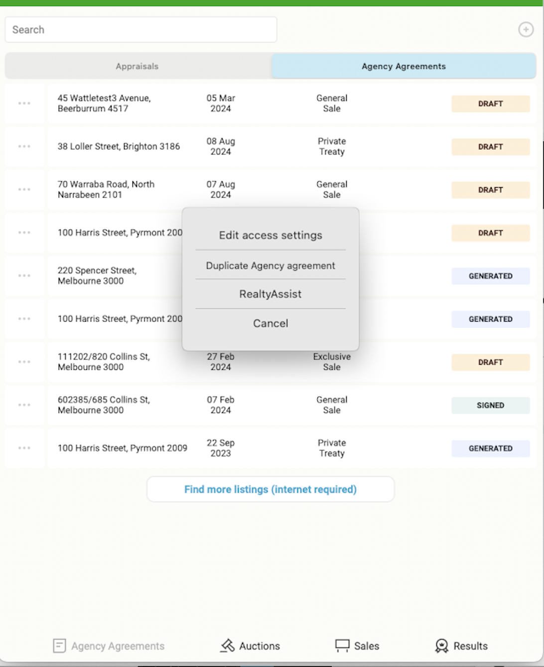 RTA and RealtyAssist Integration User Guide – RealtyAssist Agency Support